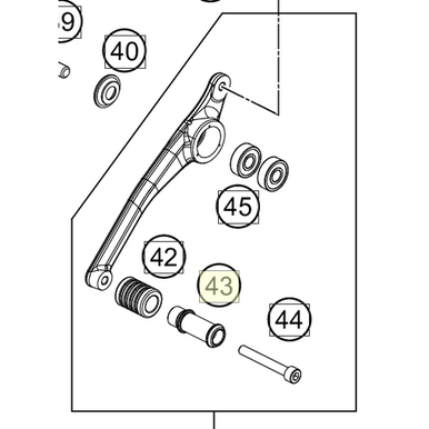 GEAR LEVER (69034032100) - Judd Racing