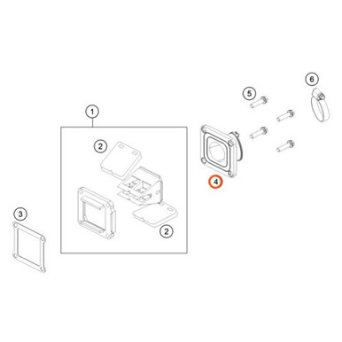 Intake flange (47230050000) - Judd Racing