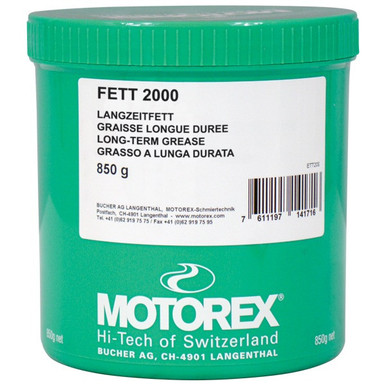 MOTOREX Fett 2000 Long Lasting Waterproof Grease | 850GR Tub - Judd Racing