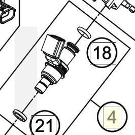FUEL INJECTOR ASSY SET - Judd Racing