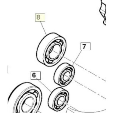 BEARING D22,D50,SP14 - Judd Racing