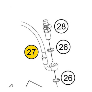 CLUTCH PIPE (78132063000) - Judd Racing
