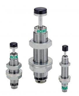 Shock absorber for linear slide cylinder