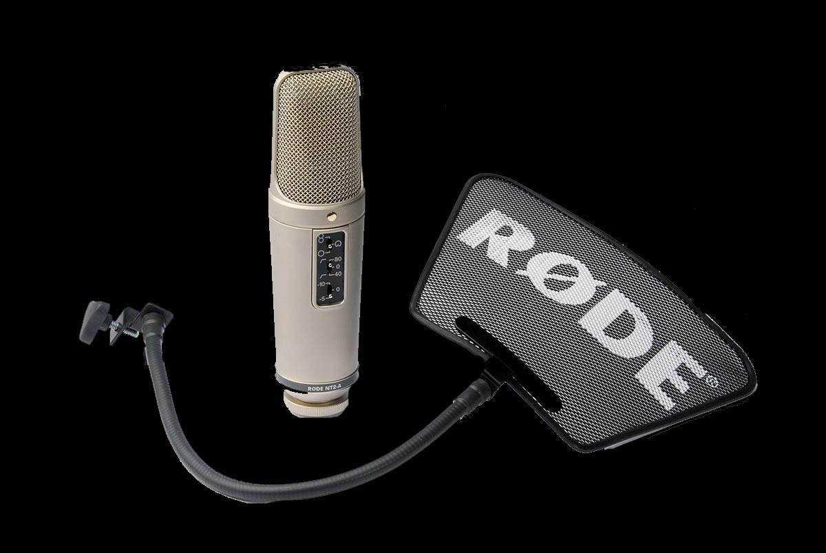 Rode NT2-A Multi-Pattern Dual 1" Condenser Microphone - Guitar WorLd ...