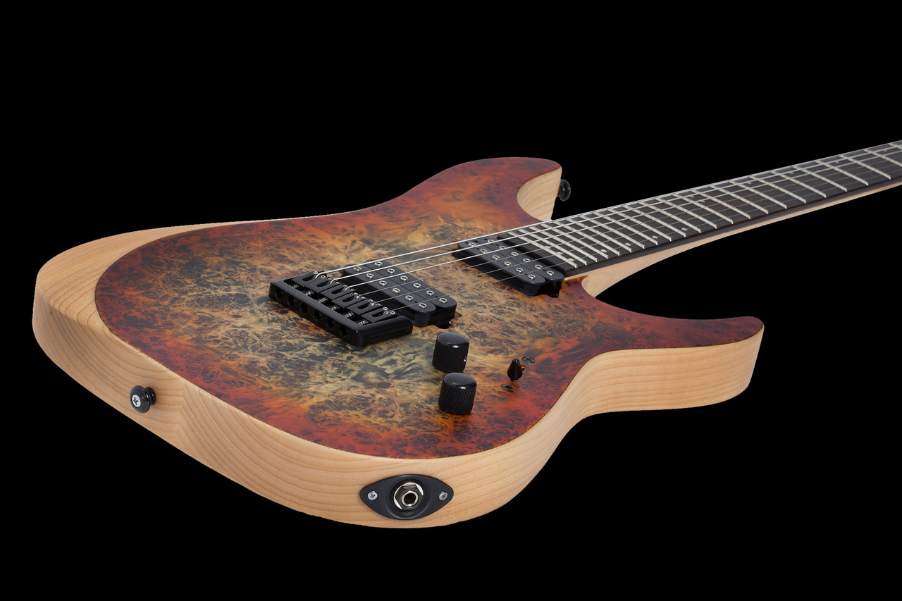 Schecter Reaper-6 Electric Guitar Satin Inferno Burst - Guitar WorLd ...