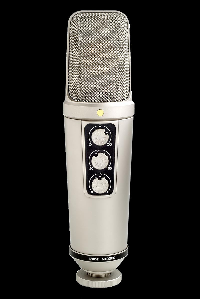 Rode NT2000 Seamlessly Variable Dual 1" Condenser Microphone - Guitar ...