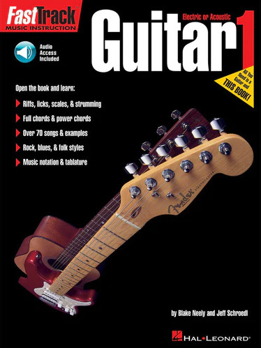 FastTrack Guitar 1 Electric/Acoustic - Guitar WorLd - City Arcade