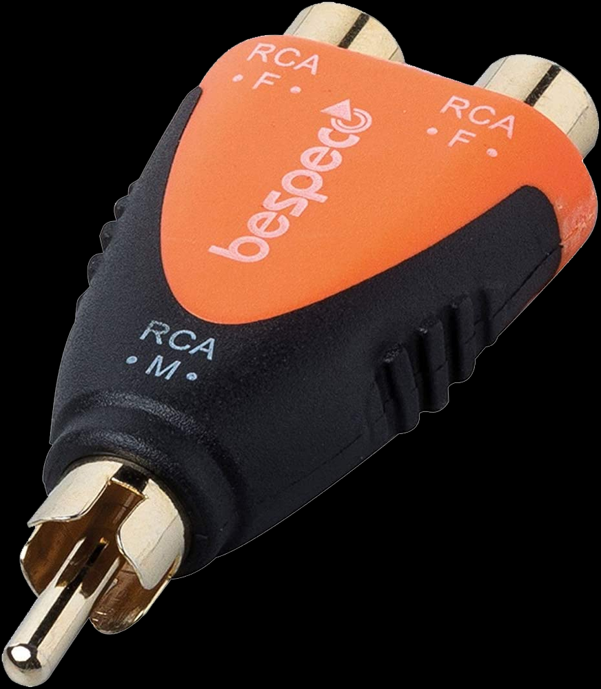 Bespeco SLAD355 2 RCA Female - RCA Male - Guitar WorLd - City Arcade
