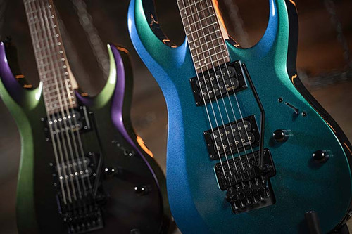 Cort X300 Floyd Rose Electric Guitar Flip Blue - Guitar WorLd - City Arcade