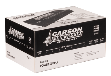 Carson DCPS10 Multi Power Supply - Guitar WorLd - City Arcade
