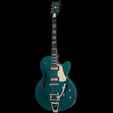 Schecter Coupe Hollow Body -Dark Emerald Green - Guitar WorLd - City Arcade