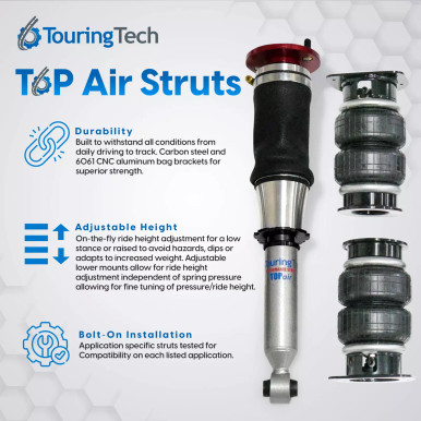TOPair Air Suspension Struts 90-05 Miata #TT-M101-AST - Touring Tech