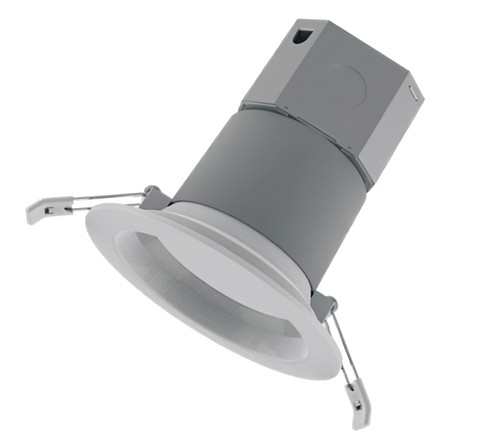 4" Recessed LED J-Box Fixture, 2.7K/3K/3.5K/4K/5K, 120V, 9W, 700 Lumens ...