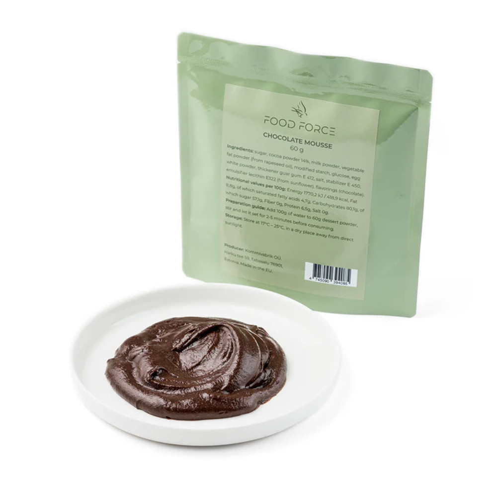 Food Force Chocolate Mousse 60g | UK | Ultralight Outdoor Gear