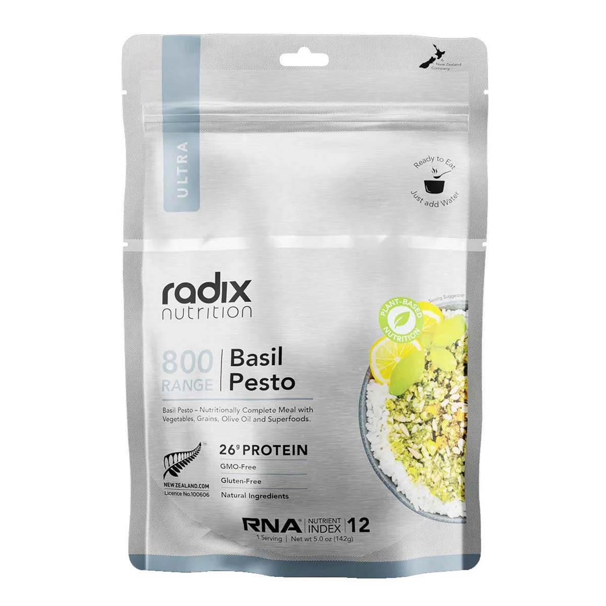Radix Nutrition Ultra Basil Pesto Meal - 800kcal | UK | Ultralight ...