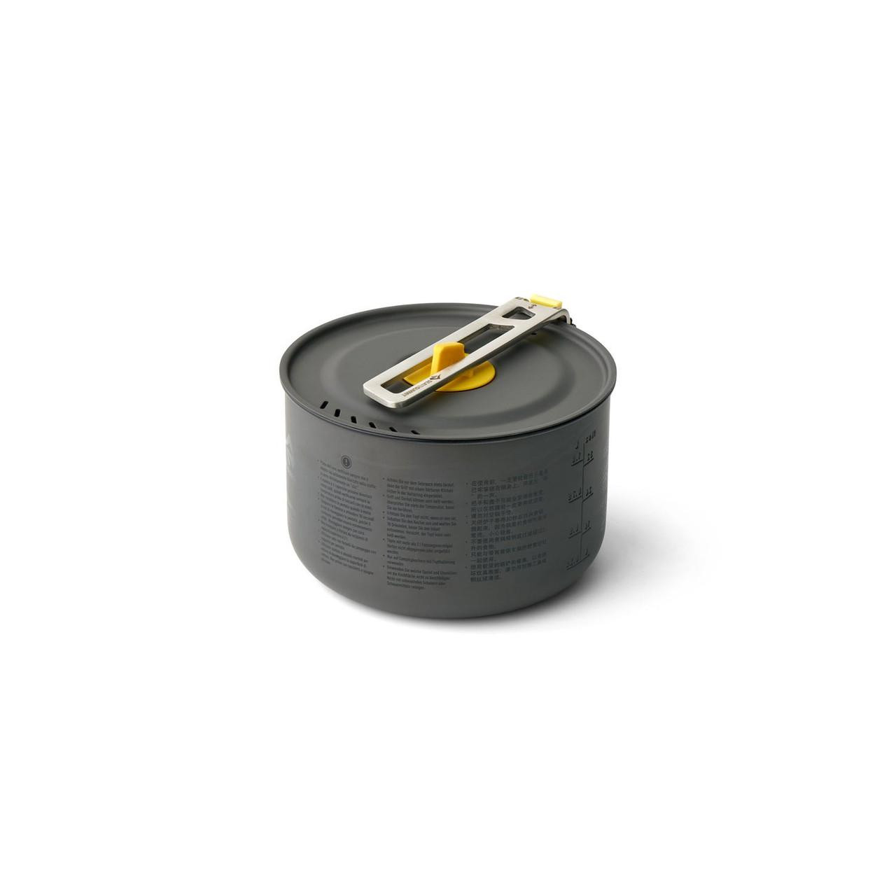Sea to Summit Frontier UL One Pot Cook Set - [3 Piece] 1.3L Pot | UK ...