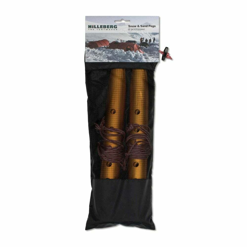 Hilleberg Snow & Sand Peg Set - 6 Pack | UK | Ultralight Outdoor Gear