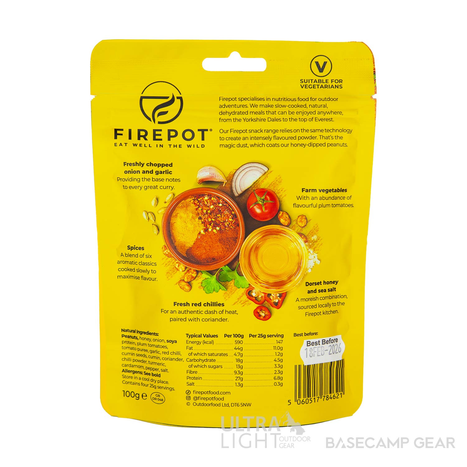 Firepot Food | UK | Ultralight Outdoor Gear