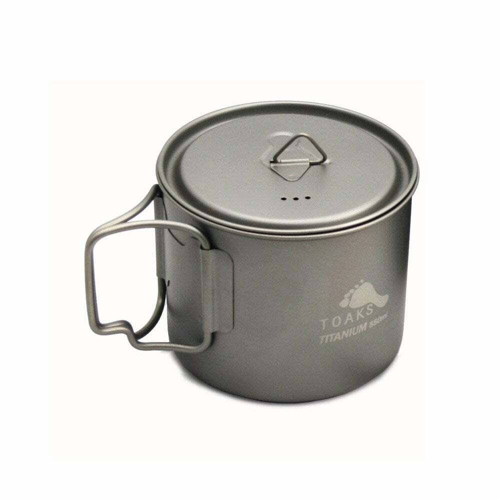 TOAKS LIGHT Titanium 650ml Pot | UK | Ultralight Outdoor Gear