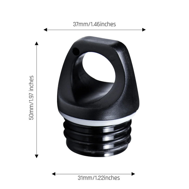 SilverAnt Ultralight Titanium Water Bottle 600ml - Slim | UK ...