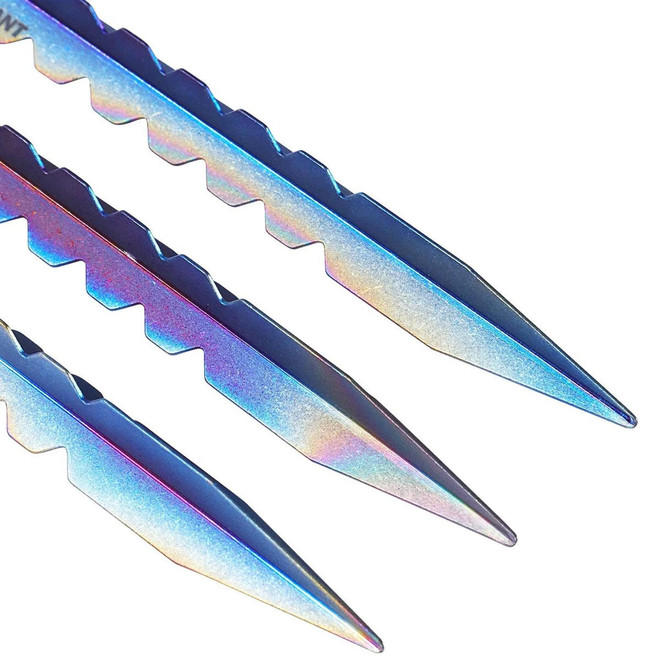 SilverAnt Titanium Y-Shape Tent Stakes - Medium 6 Pack | UK ...