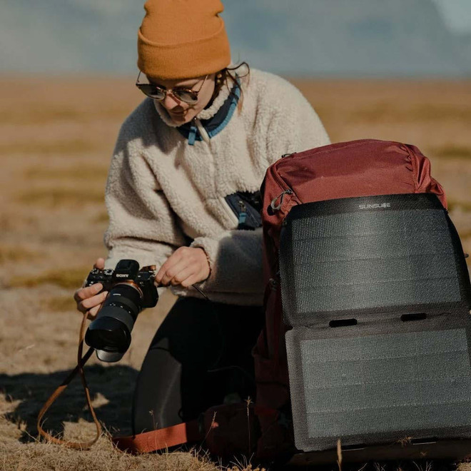 Sunslice Fusion Flex 12 Portable Solar Power Panel | UK | Ultralight ...