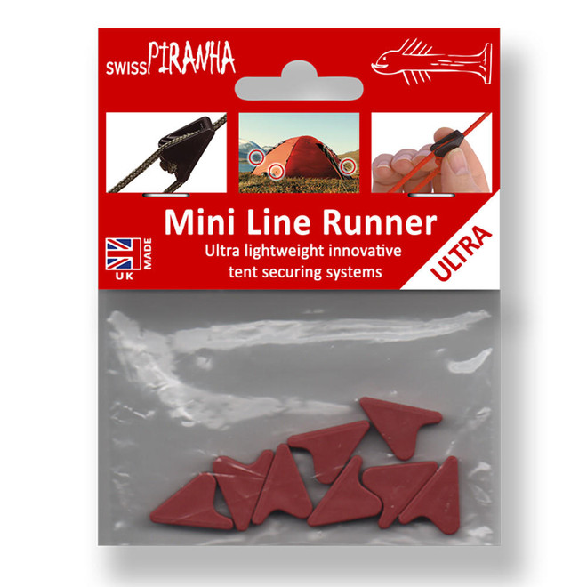 SwissPiranha Line Runners - 8 Pack | UK | Ultralight Outdoor Gear