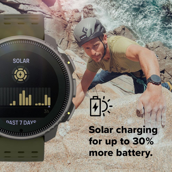 Suunto Vertical Steel Solar Watch | UK | Ultralight Outdoor Gear
