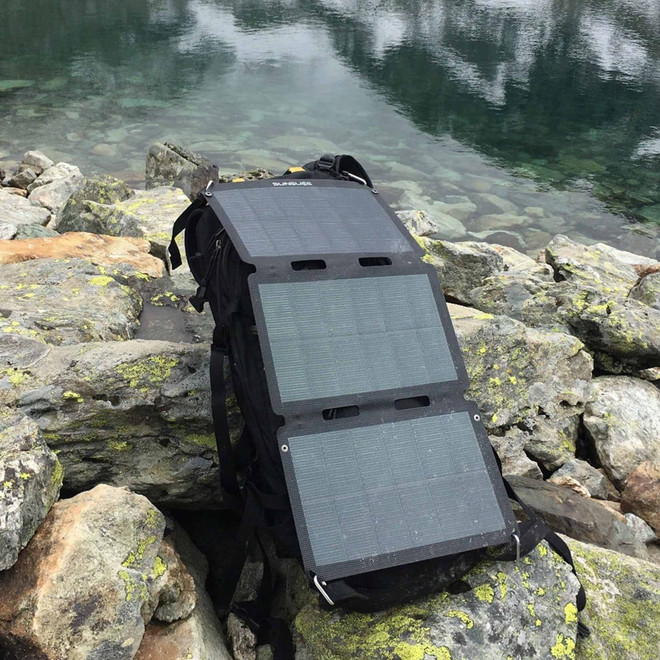 Sunslice Fusion Flex 18 Portable Solar Panel | UK | Ultralight Outdoor Gear