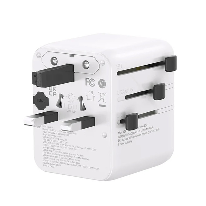 Lifeventure World Travel Adapter USB Fast Charge | UK | Ultralight ...