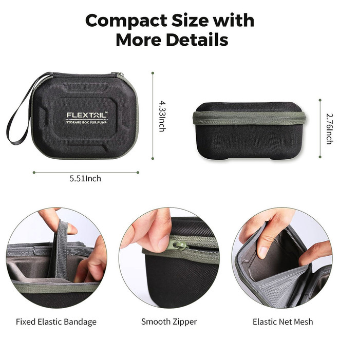 Flextail Storage Case for Max Pump 2Pro / Max Pump 2Plus / Tiny Pump 2X ...