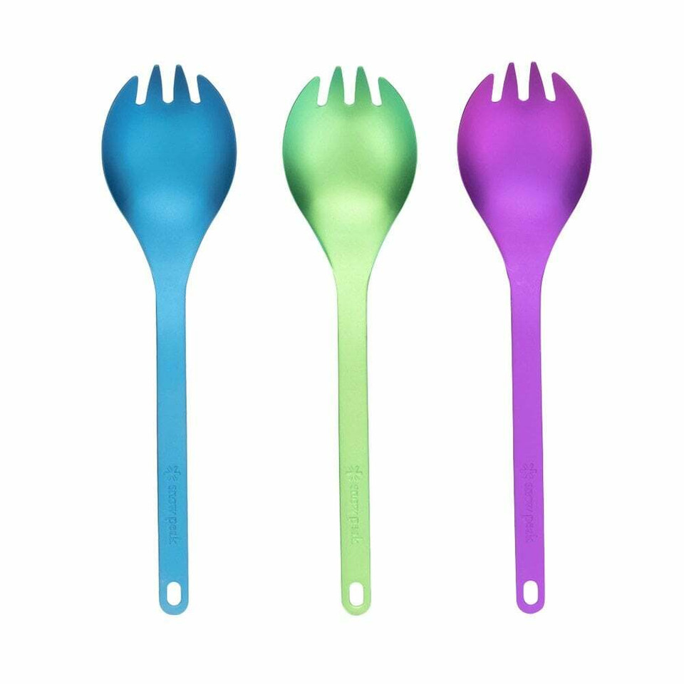 SilverAnt Coloured Titanium Bottle Opener Spork | UK | Ultralight ...