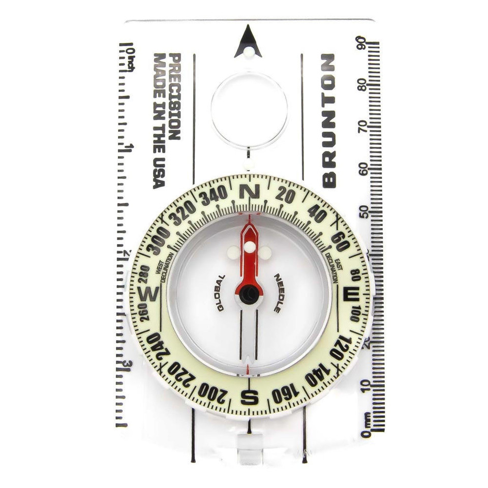 Brunton Tag-Along 9041 Glow Compass | UK | Ultralight Outdoor Gear