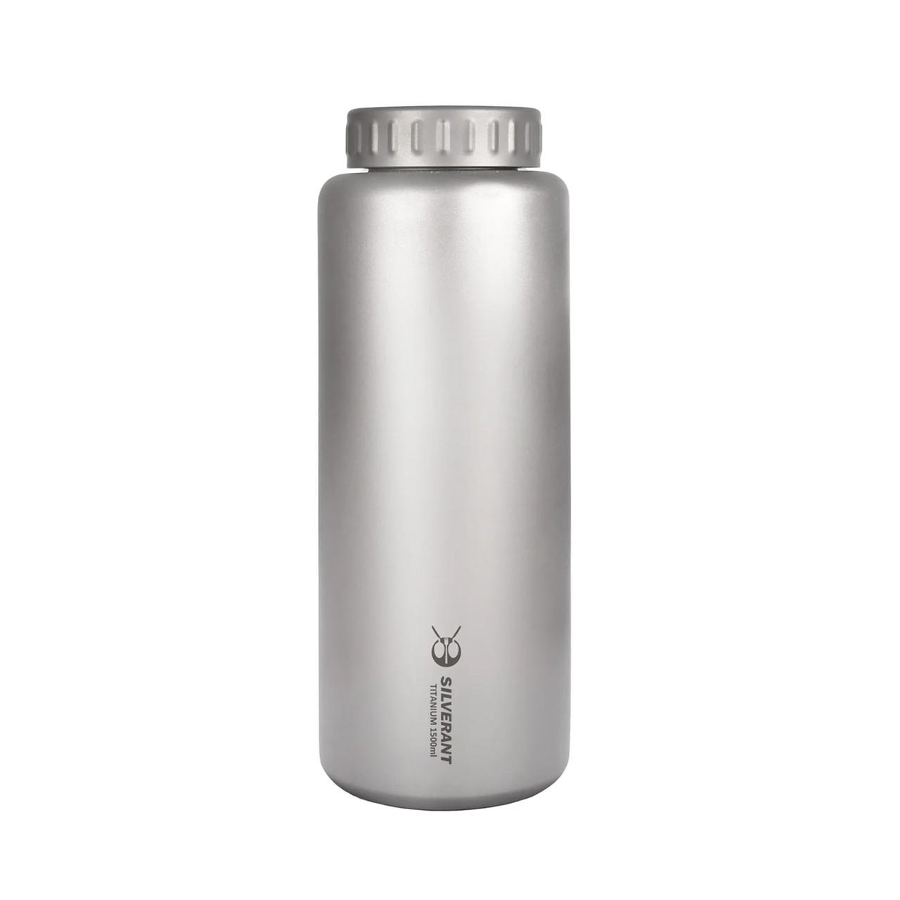 SilverAnt Large Titanium Water Bottle 1500ml - Wide Mouth | UK ...