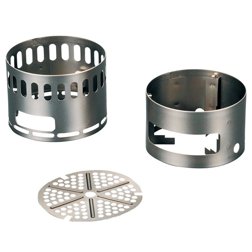 Evernew EBY257 Titanium DX Stand for Alcohol Stove | Ultralight Outdoor Gear