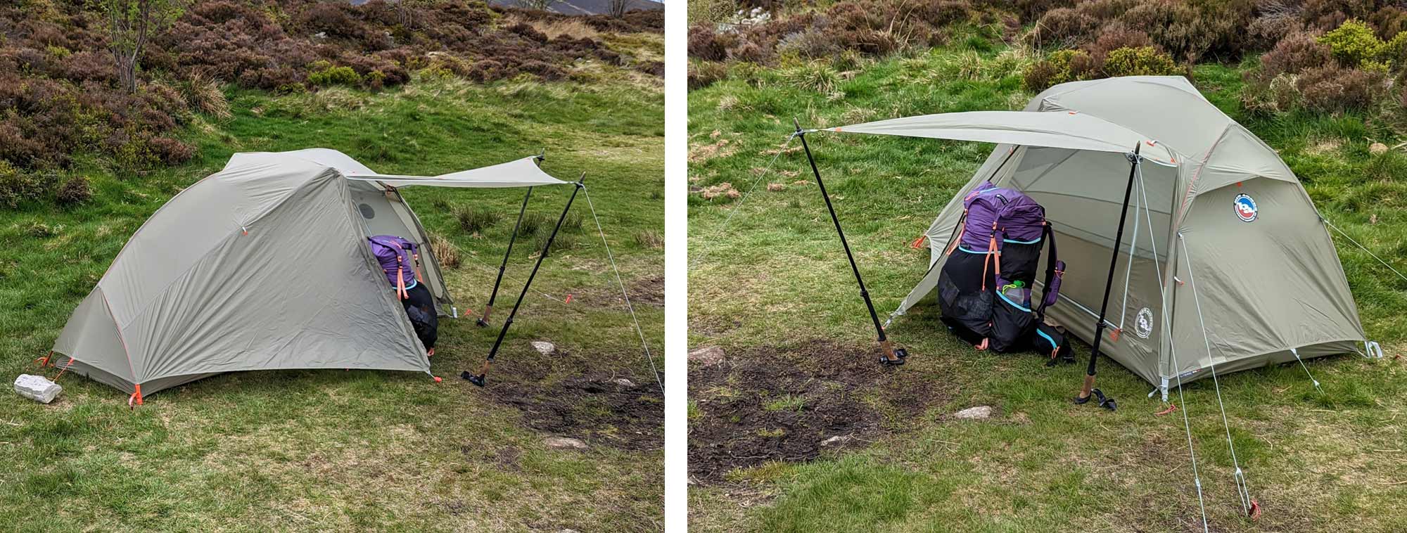 Big Agnes Copper Spur HV UL1 Review - “I absolutely loved the new awning style door opening ...