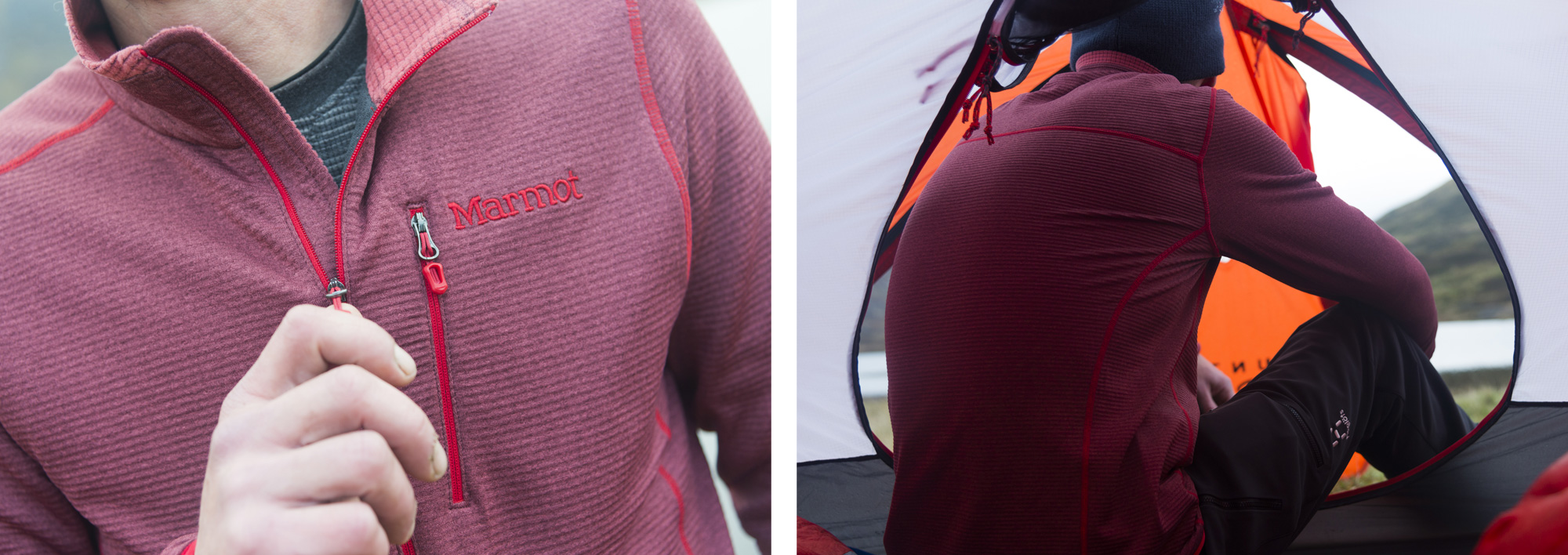 Cairngorm Treks Review - Marmot Preon Half Zip Top - Ultralight Outdoor ...
