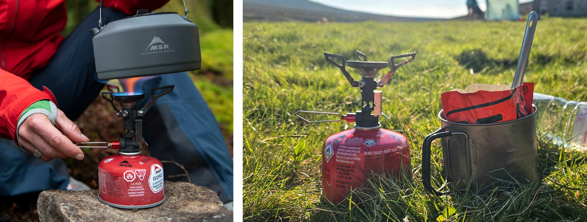 On-Trail Review: MSR Titan Kettle 900ml, MSR Titanium Double Wall Mug ...