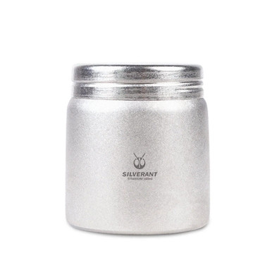 SilverAnt 160ml Titanium Container Tin Case | UK | Ultralight Outdoor Gear