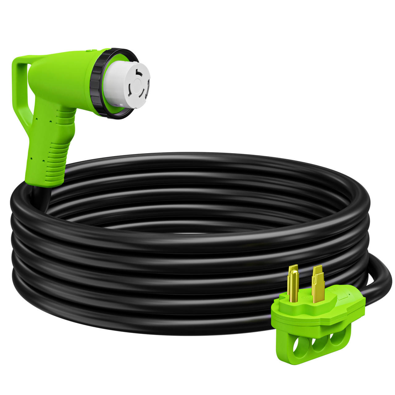 Twist Lock RV 50 amp Power Cord with LED Power indictor - 50 Amp Male ... Twist Lock RV 50 amp Power Cord with LED Power indictor - 50 Amp Male ...