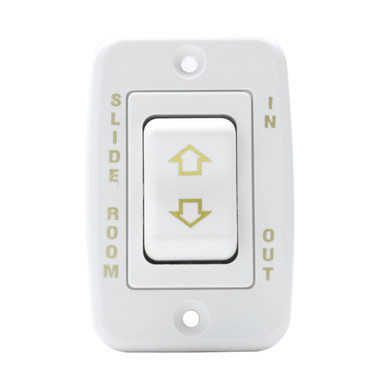 RV Slide Out Switch White 20 Amp Continuous 40 amp Peak 4 Wire