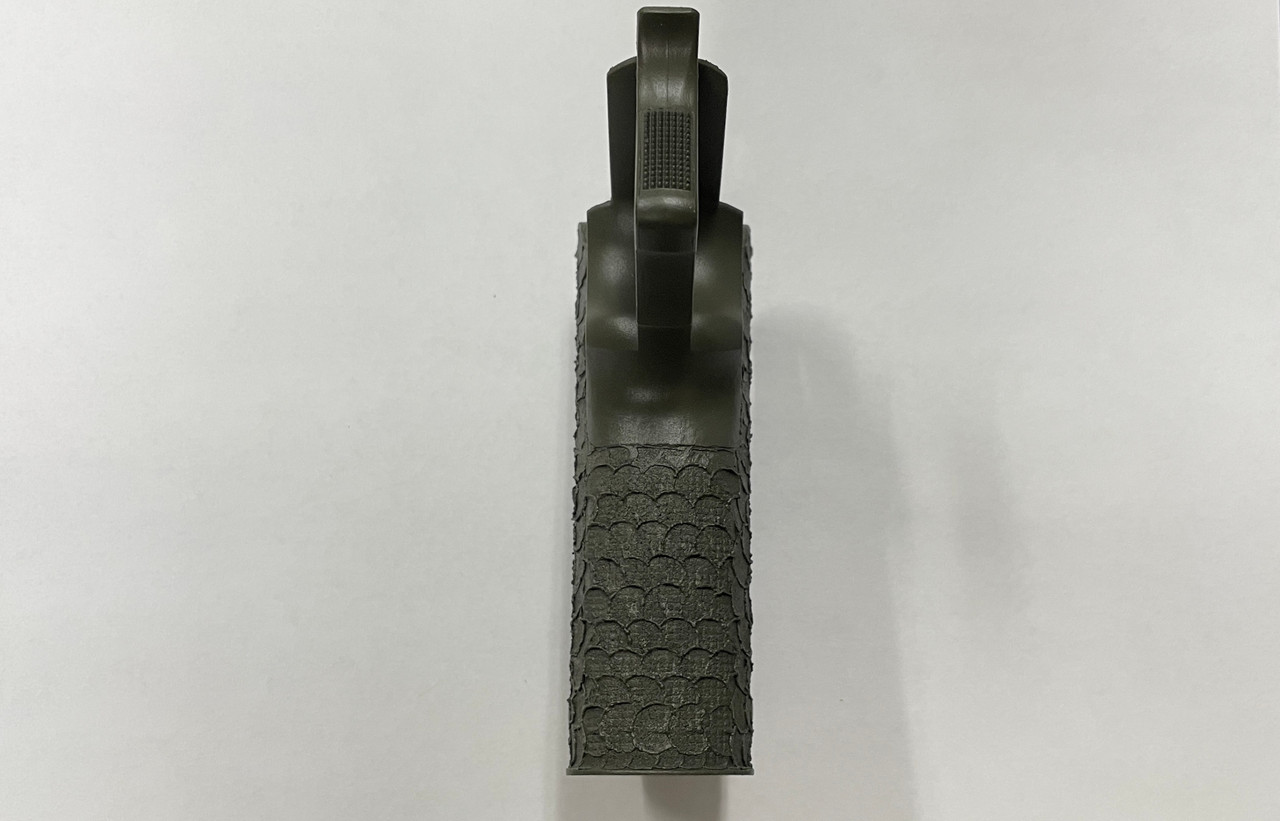 Ready to Ship STI Gen 1 C2 Dragon Scales Grip — OD Green Custom One-Off