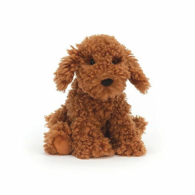 Jellycat Cooper Doodle Dog Soft Toy 23cm +12M COO3LAB - bybebé