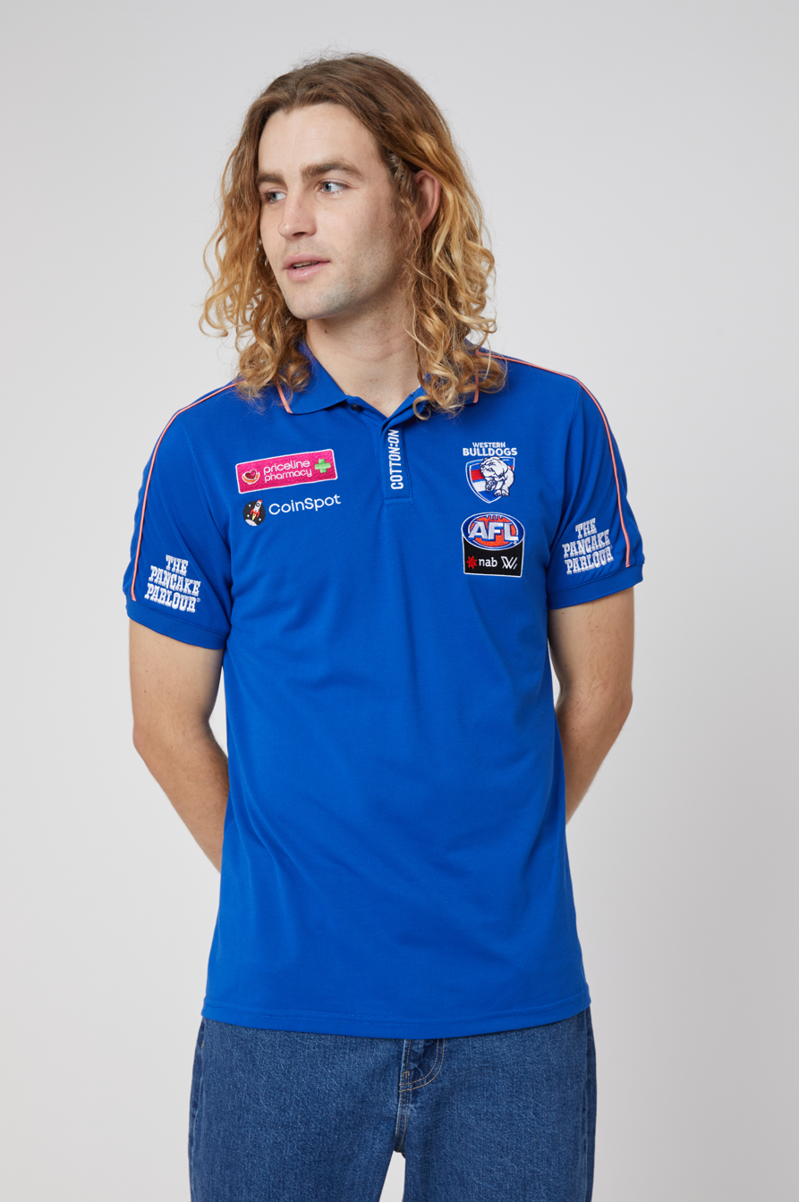 Mens - Tops - Polos - Western Bulldogs Shop