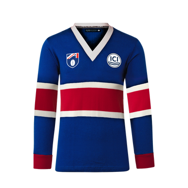 Western Bulldogs Men's ICI 90s Wool Guernsey Long Sleeve - Western ...