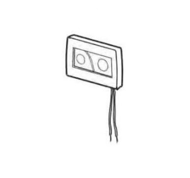 Thetford 36387 Toilet Flush Control Panel – Double Button Switch for ...