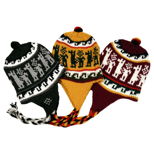 Alpaca Accessories and Apparel - Hats & Beanies - Chullo Caps ...