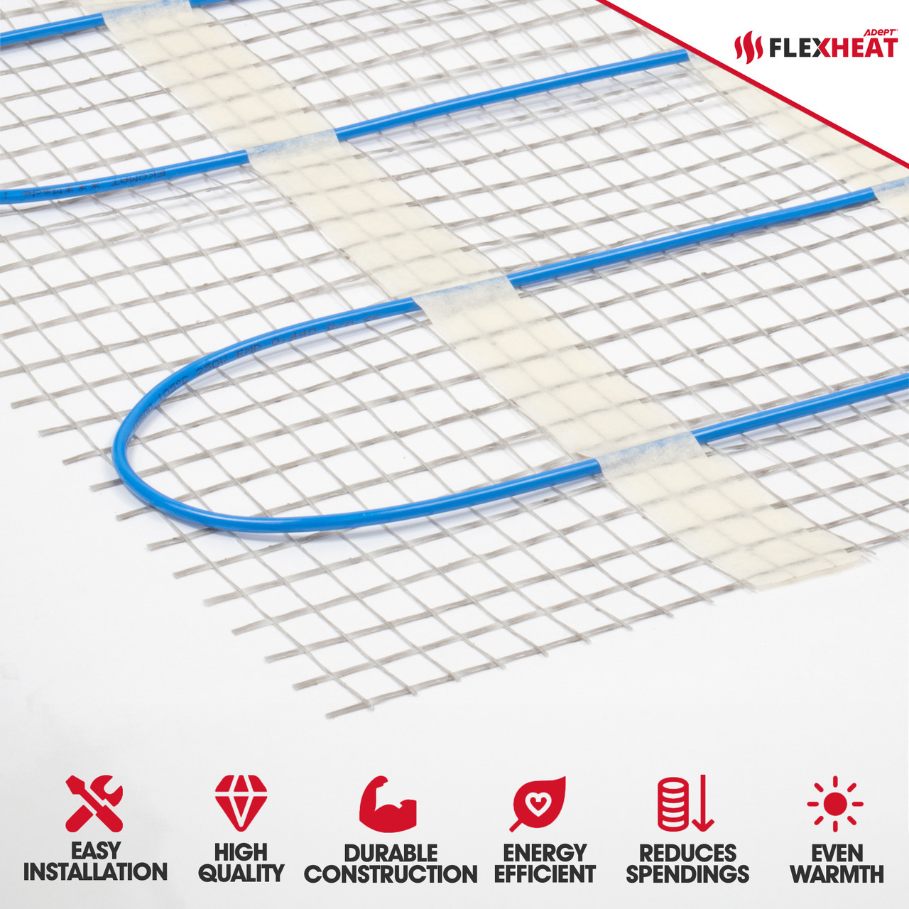 Underfloor Heating Mat 200W/m2 - Flexheat
