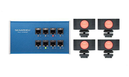 Buy Skaarhoj Tally Box + 4 x Tally Lights Bundle - OnAir Solutions
