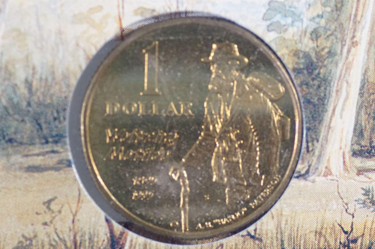 1995 Uncirculated $1 Coin S Mint Mark Waltzing Matilda
